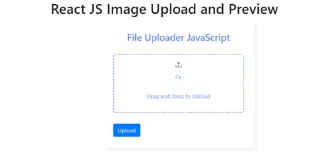 Mastering Typescript React Js Image Upload And Preview Frugalisminds