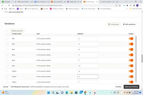 How To Add Variations To Your Etsy Listings Sale Samurai Etsy SEO Analytics Keyword Search