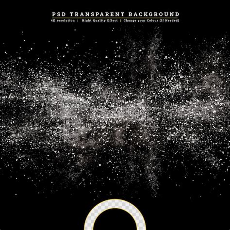 Premium Psd Abstract Explosion Dust Particle Texture
