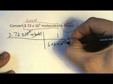 Molecules To Moles YouTube