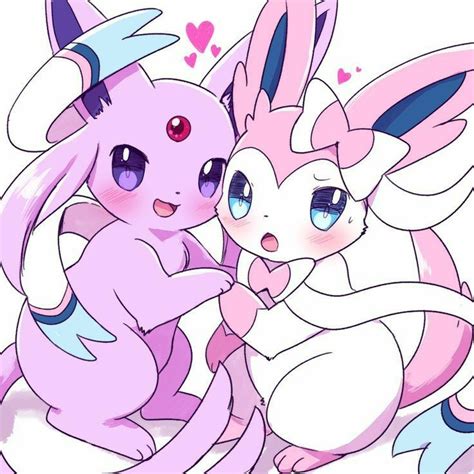 Espeon And Sylveon Cute Pokemon Wallpaper Cute Pokemon My XXX Hot Girl