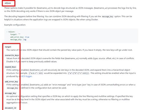 Docs Modify Css To Show Parser Options In Italic In The Elastic Docs Similar To Github