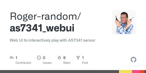 github roger random as7341 webui web ui to interactively play with as7341 sensor