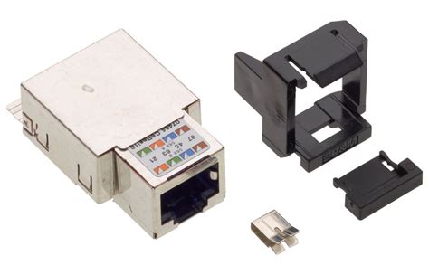 Connection Module Cat 6 1xrj45 S Snap In Black 24x Ecatalog