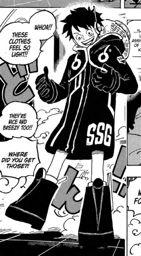 Luffy New Outfit 1063 Vegapunk One Piece One Piece Manga One Piece Comic