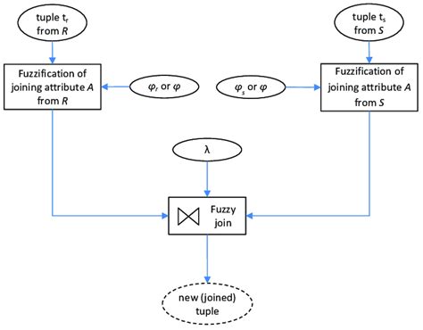 Schematic Overview Of The Fuzzy Join Performed By Representing Joined Download Scientific