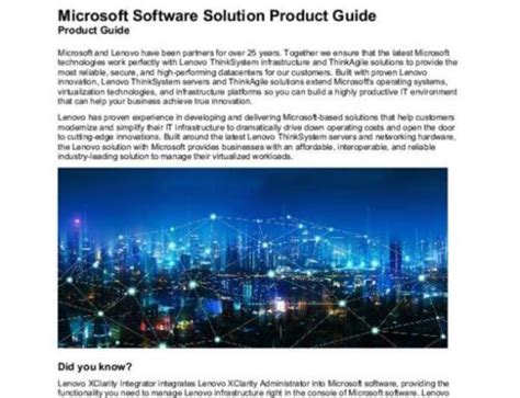 Lenovo Thinkagile Mx1020 Appliance And Mx1021 Certified Node For Microsoft Azure Stack Hci