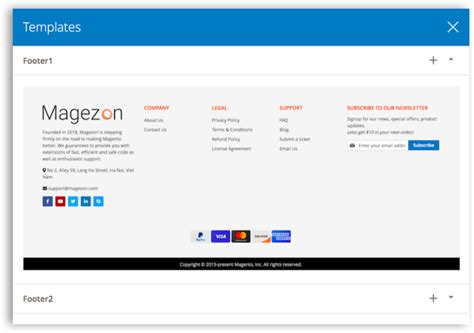 New Release Magento 2 Header And Footer Builder Magezon Blog