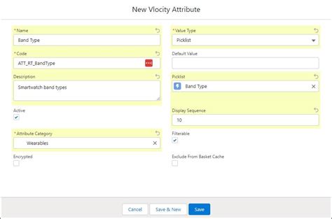 Create Attribute Categories And Attributes Salesforce Trailhead