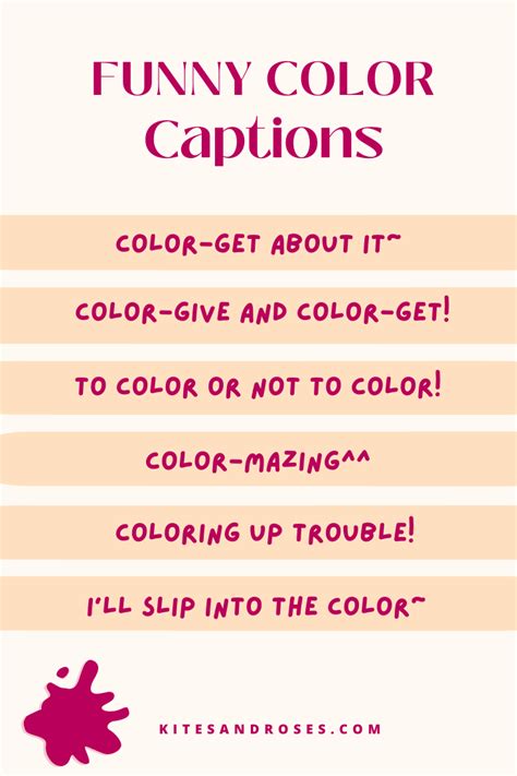 23 Color Captions For Instagram With Quotes New Kites And Roses