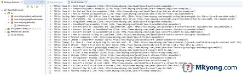 Jsoup Basic Web Crawler Example