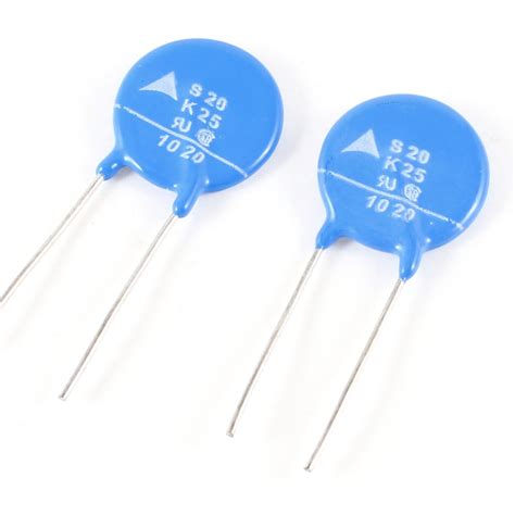 Uxcell® 2 Pcs Radial Lead Voltage Dependent Resistor Ac 25v S20k25 Industrial