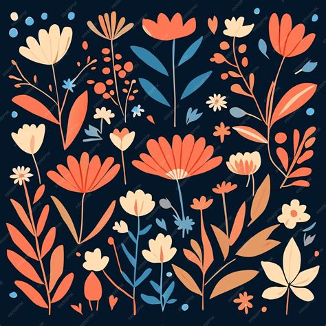 Premium Vector Data Daisies Handdrawn Floral Border In Binary Beauty