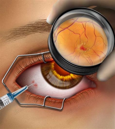 Intravitreal Injection Suvr0025 Stock Eye Images