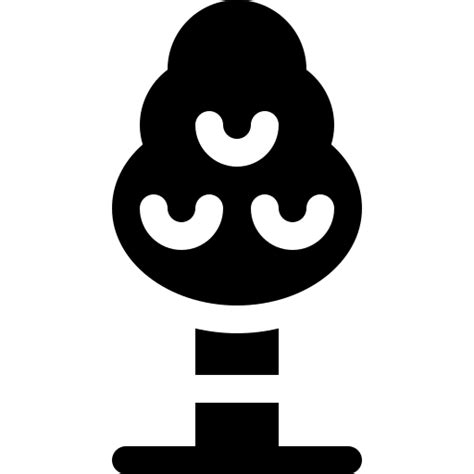 Tree Basic Rounded Filled Icon Tree Basic Rounded Filled Icon