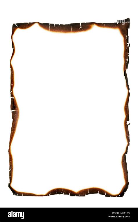 Graphic Edges Burnt Burned Frame Border Conspicuous Pictographic