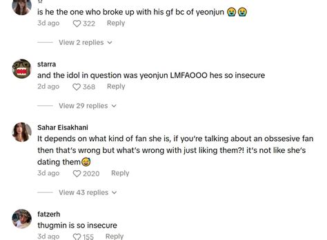 Influencer Who Ended His Relationship Because Of Txts Yeonjun