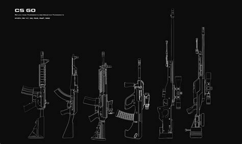 Trying To Make Some Lineart Of Csgo Weapons Rglobaloffensive
