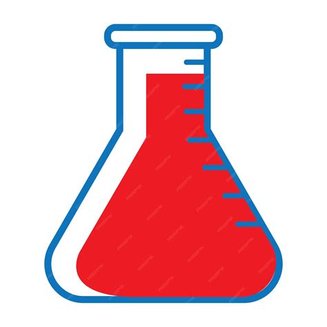 Premium Vector Chemistry Laboratory Icon Vector Illustration Design