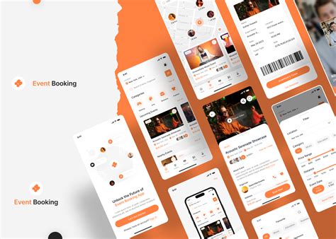 Event Booking App Ui Kit 55 Screens Figma Insight Lancer