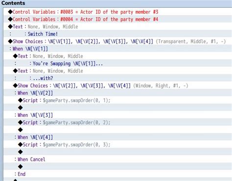 Fully Evented Party Swap For Rpg Maker Mv — The One Man Indie