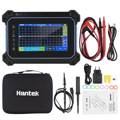 Hantek TO1112D Rechargeable Portable Oscilloscope Multimeter 2 Channel 110MHz Bandwidth 250MSa S