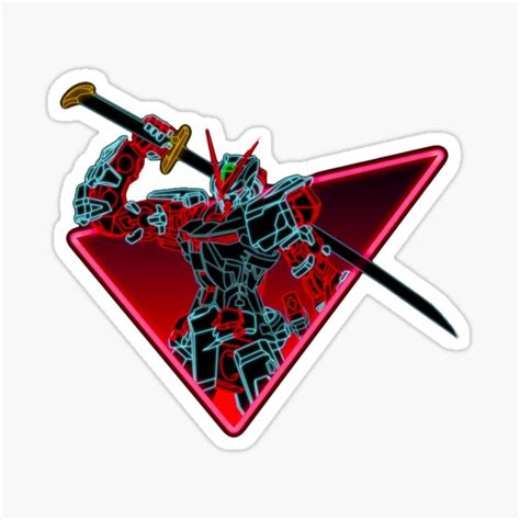 Astray Red Frame Mobile Suit Gundam Seed Sticker For Sale By