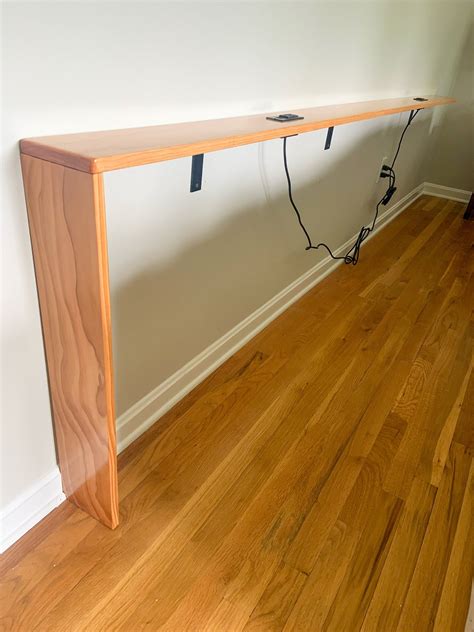 Behind The Couch Table Diy Well She Tried Couch Table Diy Diy Sofa