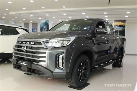 멋있어진 신형 렉스턴 스포츠 칸 실차는 이런 모습 탑라이더