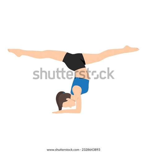 Woman Doing Split Over 493 Royalty Free Licensable Stock Illustrations Drawings Shutterstock