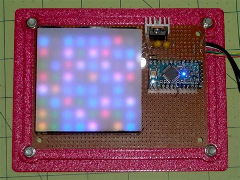Random Led Dots Hardware Layout The Smell Of Molten Projects In The Morning