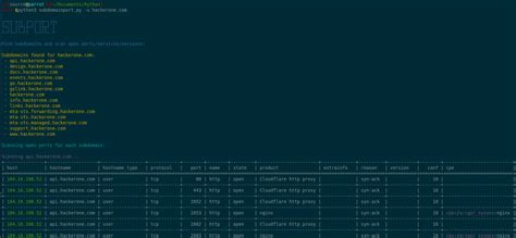 Github Gkdataiosubport Find Subdomains And Scan Open Portsservices