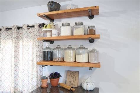 Repisas Para La Cocina Diy Como Hacer Una Repisa De Madera