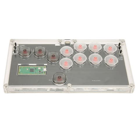 Controlador De Fighting Stick Compatible Con Socd Hot Swap Arcade Fight Stick Controller De