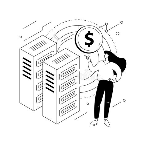 Data Monetization Abstract Concept Vector Illustration Stock Vector Illustration Of Linear