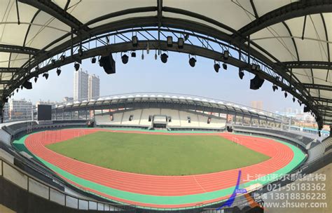 体育馆膜结构 1 体育馆网球场 上海速尔膜结构工程有限公司