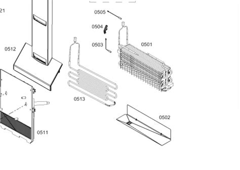 适用博世西门子双对开门冰箱冷藏室蒸发器化霜加热丝管全新原装 虎窝淘