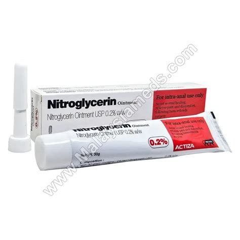 Nitroglycerin Ointment Malaysiameds