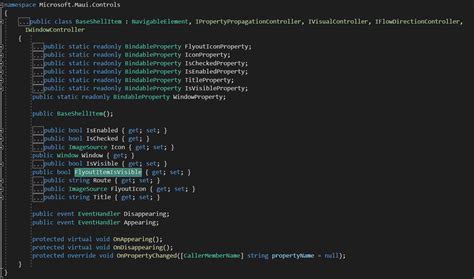 Cannot Navigate To Page When Shell Menu Item Has Isvisiblefalse