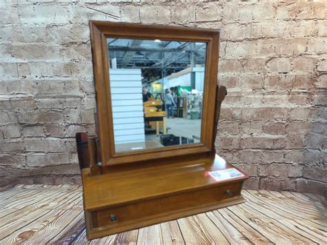 Ethan Allen Jewelry Box With Swivel Mirror Construction Junction