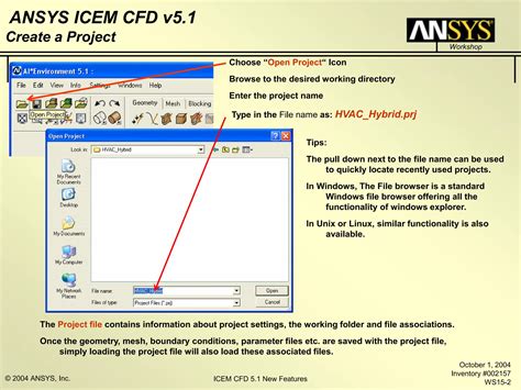 icem cfd hybrid meshing tutorial presentation ppt computing