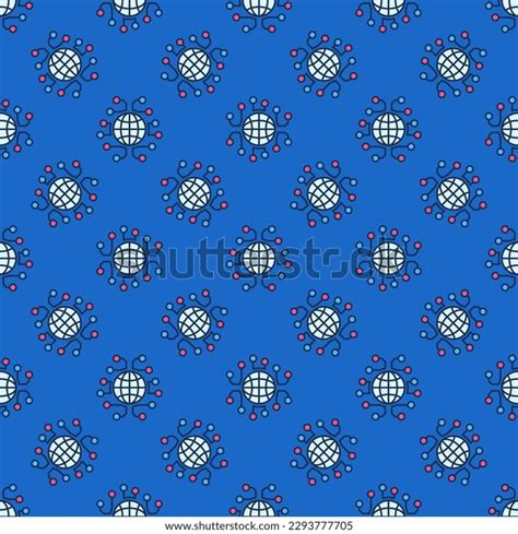 Globe Neural Network Vector Global Brain Stock Vector Royalty Free