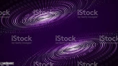 입자의 원형 흐름의 이중 미래 디지털 사이버 공간 네트워크 연결 구조 3d 렌더링 3차원 형태에 대한 스톡 사진 및 기타 이미지 3차원 형태 가상현실 개념 Istock