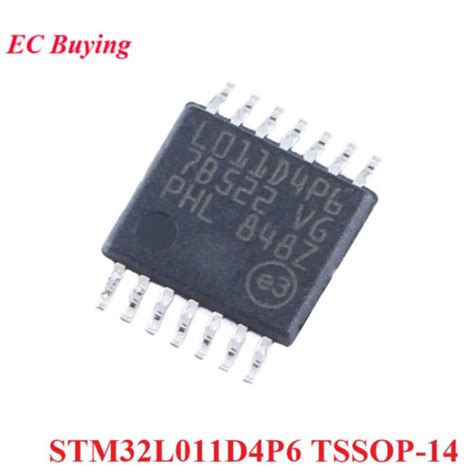 Stm32l011d4p6 Cortex M0 32 Bit Microcontroller Tssop 14 New Ic Ebay
