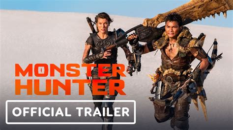 Monster Hunter Official Movie Trailer 2020 Milla Jovovich Tony Jaa
