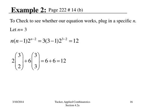 Ppt Binomial Identities Powerpoint Presentation Free Download Id