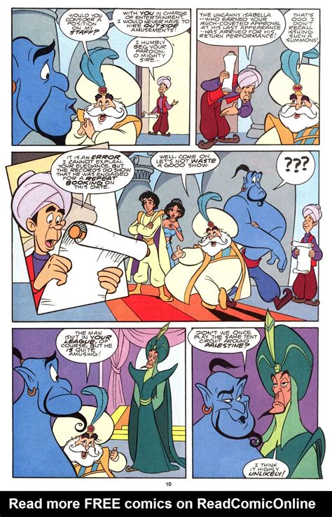 Read Online The Return Of Disney S Aladdin Comic Issue