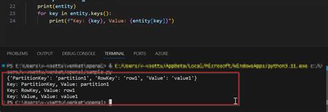 azure data tables python sdk does not work on read notimplemented