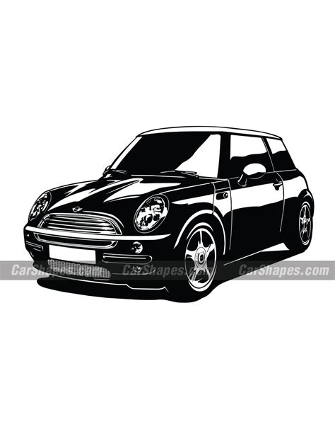 Mini Cooper Vector At Collection Of Mini Cooper