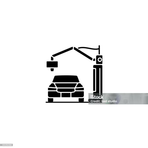 3d 프팅 된 자동차 블랙 글리프 아이콘 0명에 대한 스톡 벡터 아트 및 기타 이미지 0명 3차원 형태 가득 찬 Istock
